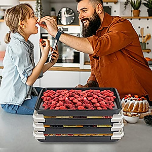 12 PCS Tray Stackers for Harvest Right Freeze Dryer Trays, Freeze Dryer Accessories Compatible with Harvest Right Trays, White