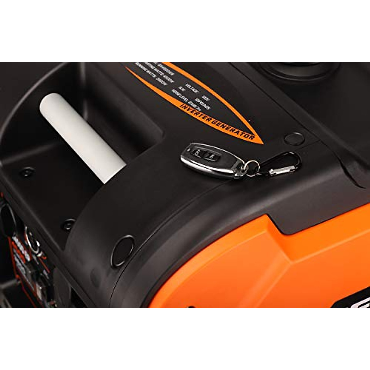 GENKINS 4500 Watt Portable Inverter Generator Electric Start + Remote Controller Ultra Quiet RV Ready Camper Friendly…