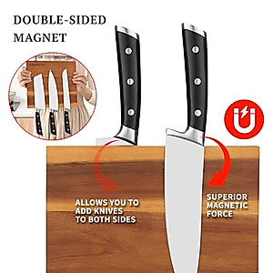Magnetic Knife Strips without Knives -Kitchen Multifunctional Storage Knife Holder -Magnetic Knife Holder - Magnetic Knife Stand-Cutlery Large Organizer