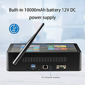 Tablet Computer, PiPo X10s All-in-One Mini PC 10.1 inch 6GB+64GB Windows 10 IntelCeleron J4105 Quad Core Tablet PC, Support WiFi BT TF Card RJ45