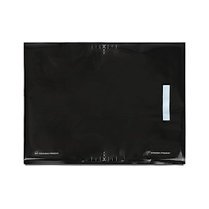 Stash Proof Vacuum Seal Bags 15" x 20" (50 Count) 5.5 Mil (Black and Black) - BPA Free Commerical Grade Food Saver for Storage, Sous Vide, and Meal Prep Sealer Bag