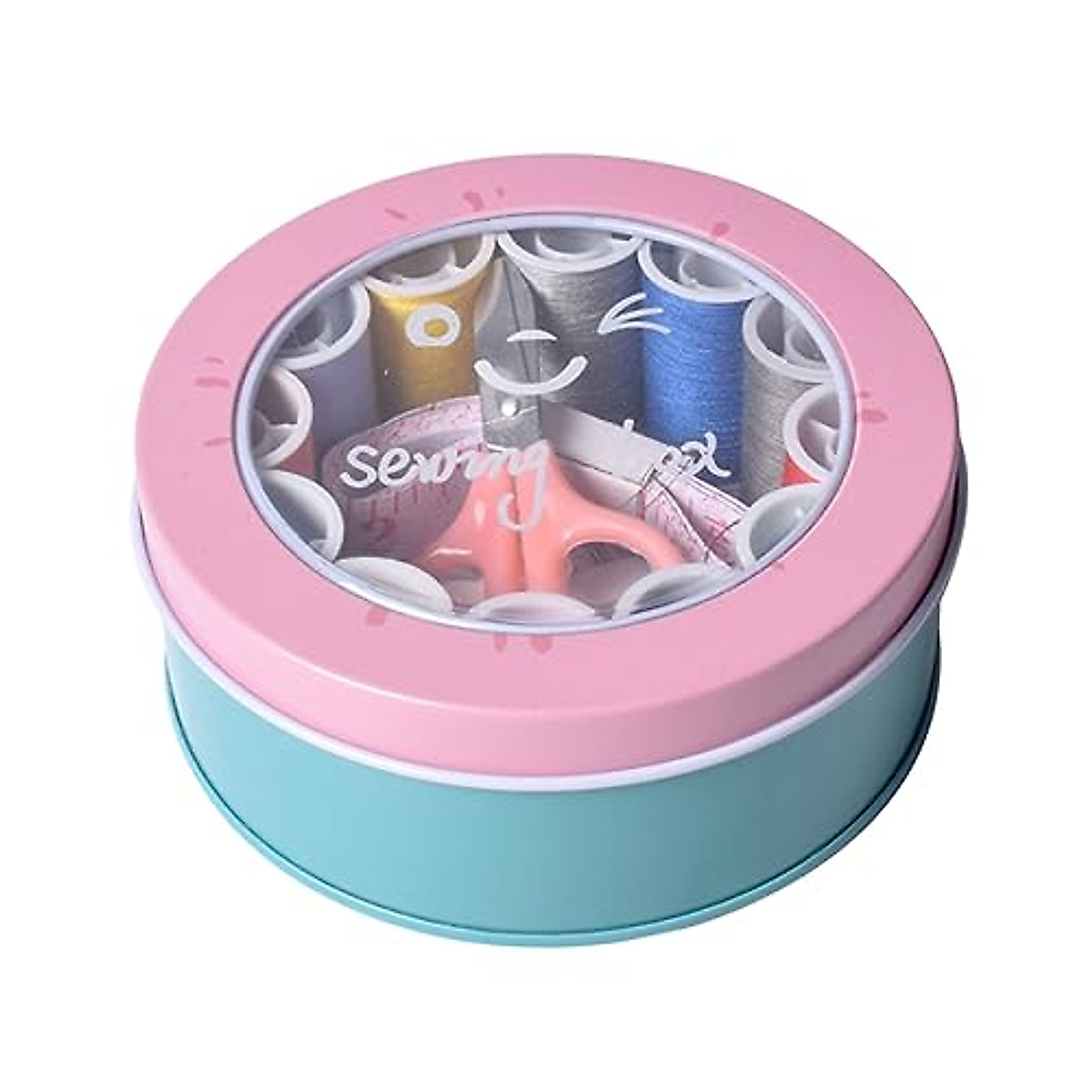 EXCEART 1 Set Thread Repair Kit Sewing Tool Needle Thread Kit Mini Sewing Kit Sewing Thread Case Portable Sewing Kit Embroidery Compact Sewing Kit Sewing Thread Box Household Travel