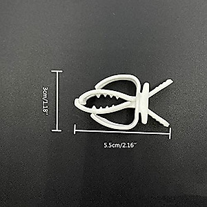 CHDHALTD Bird Food Holders, Parrot Fruit Vegetable Clips Bird Cage Feeder Clip for Budgie Parakeet Cockatoo Macaw Cage(Vegetable)