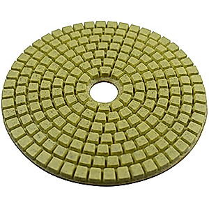 Konfor Diamond Polishing Wet Pads 4 Inch for Grinding Stone Marble Granite Countertop Tiles 10 Pieces Grit 30