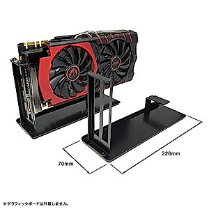 長尾製作所 Nagao Seisakusho NB-VGA-DP01 Graphic Board Display Stand