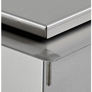 Kratos 32L-002 18x24 Drop-In Ice Bin with Slide Cover