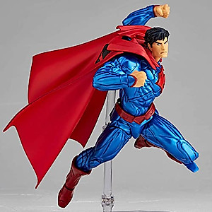 Kaiyodo Amazing Yamaguchi: Superman Action Figure, Multicolor
