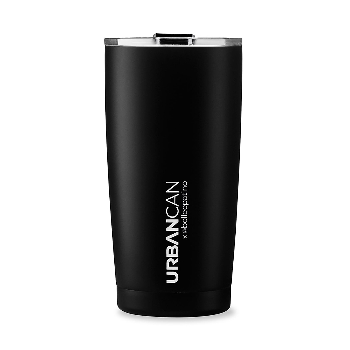URBANCAN 20 oz Insulated Tumbler with Lid and Straw - Drink In Style with a Stainless Steel Tumbler Travel Mug - Premium Double Walled Thermos Flask - Vibe City