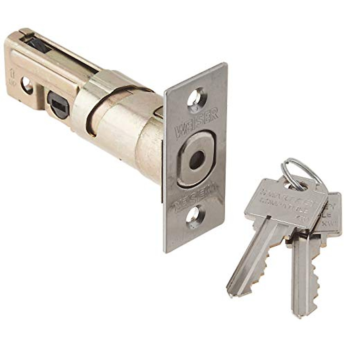 Weiser Ged1460x15 Satin Nickel Keypad Lock with SmartKey Re-Key Technology