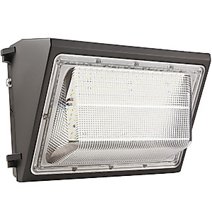 1Pack-Dusk to Dawn 180W LED Wall Pack Light Fixture, 25200LM 1500W HPS/HID Equivalent,100-277V, 5000K Daylight Commerical/Industrial Outdoor Security lighting, Waterproof for Entrance,Warehouse
