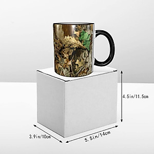 Augenstern Ceramic Coffee Mug Camo Deer Camouflage Hunting Novelty Tea Cup
