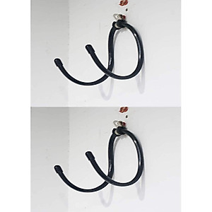 Yoga Mat Storage Foam Rollers Rack Rolled Bath Towels Holder Shelf - Solid Quality Wall Mountable for Bathroom Yoga room Yoga Massage Muscle Roller Exercise Mat, Adjustable Size,Up to 20Lbs - （2 Pack）