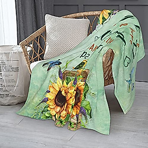 FAIVHSO Happy Retirement Gifts Teacher's Day Gifts Teacher Gifts Blanket for Women - Thank You Gifts for Teacher, Graduation Retirement Thanksgiving for Teacher Throw Blankets 60" x 50"