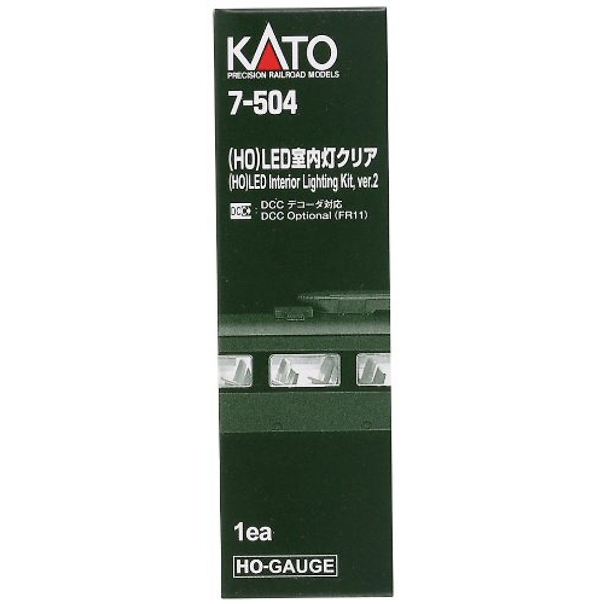 Kato KAT7504 HO Passenger Car Light Kit, White LED Version 2
