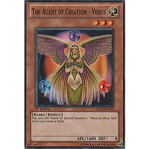 Yu-Gi-Oh! - The Agent of Creation - Venus (SDLS-EN006) - Structure Deck: Lost Sanctuary - 1st Edition - Common