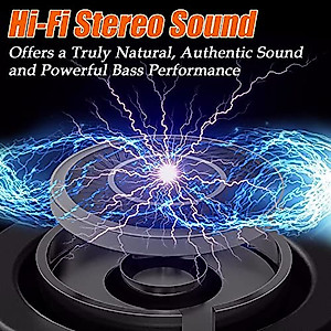 Earbuds Mini Headphones Headset, Hi-Fi Stereo in-Ear Earphones with 300Mah Charging Case, Touch Control, IPX5 Waterproof with LED Display Built-in Mic for Sports, Workout, Gym