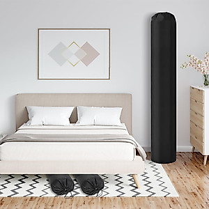 AYIXITIELU Oversized Rug Storage Bag, Heavy Duty Rug Storage Bag with Drawstring - 100''L x 25''W - Fits Rug up to 6'x12', Durable and Waterproof, Streamlined for Moving, Packing, and Shipping