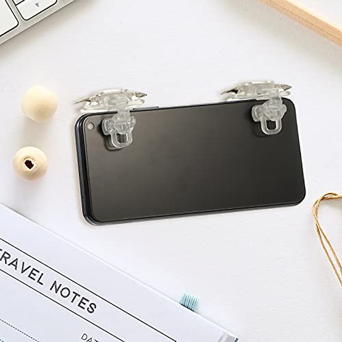 1 Pair Mobile Game Controller Smartphone Shooting Game Aim Button Device Gifts for Men Women