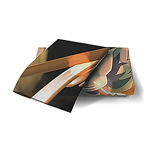 AKARDO Hero School Anime One for All Izuku Duvet Covers, Soft Microfiber Washed Duvet Cover Set 3 Pieces with Zipper Closure,Beding Set (05,Queen (90"x90"))