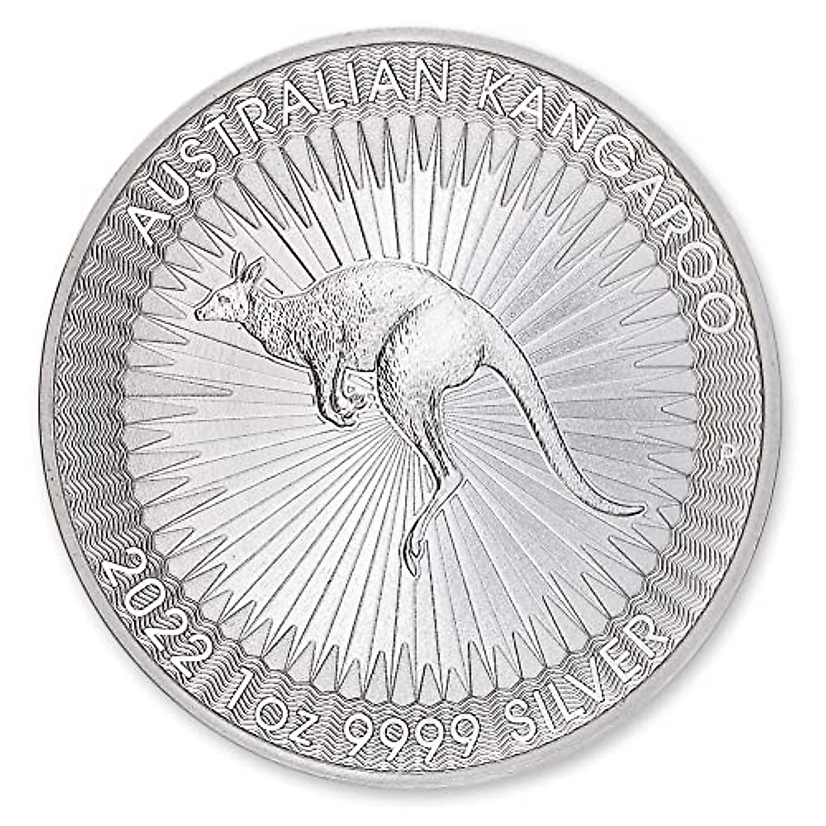 2022 P AU 1 oz Australian Silver Kangaroo Coin Brilliant Uncirculated with Certificate of Authenticity $1 BU