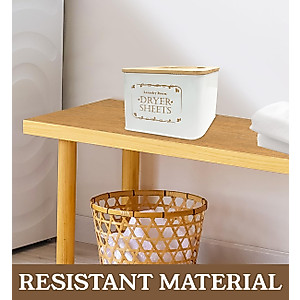 Dryer Sheet Holder , Dryer Sheet Dispenser , Laundry Storage Containers , Laundry Containers for Organizing , Dryer Sheet Container , Laundry Containers , Laundry Room Containers , dryer sheet box