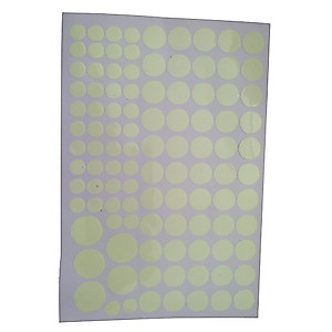 AkoMatial Glow in The Dark Stars for Ceiling or Wall Stickers Luminous Dots Decals Galaxy Glow Star Set for Kids Bedroom Decoration 104Pcs