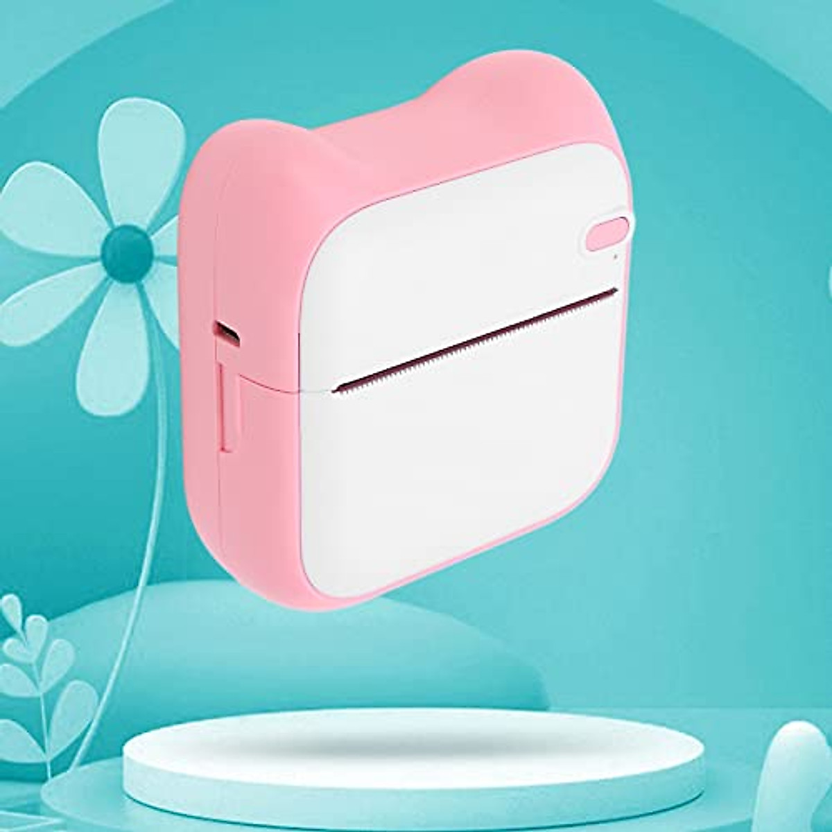 plplaaoo Label Printer,Multipurpose Wireless Printer,Portable Smart Mini Bluetooth Label Printer,203DPI USB Charging,Inkless,Thermal Label Printer,for iBleem