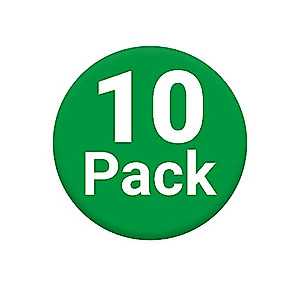 Jalema® Re-Solution™ Commercial Wastebasket for Office or Home, 100% Post-Consumer Recycled Polystyrene, 4.75 Gallon/19 Quart Capacity, Black, 10-Pack