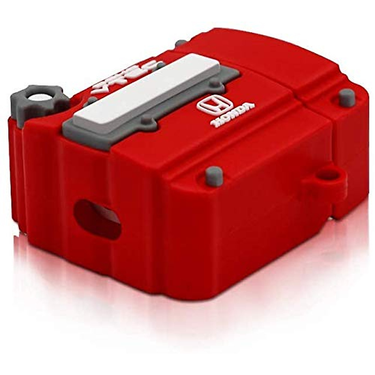 JDMTuning DOHC VTEC Apple Airpods Engine Silicone Case Cover for Protection Fits 1st Gen and 2nd Gen Wireless Charging