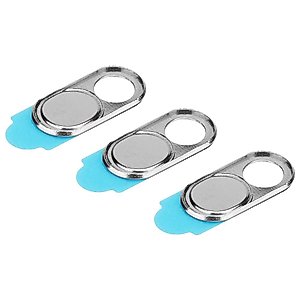 ♂Valentine's Day Present♂Leftwei Easy to Install Webcam Protect Sticker, Camera Protect Sticker, for Phone Smartphone Len(Silver)