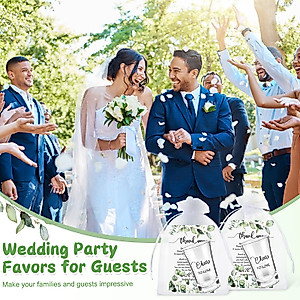 Uiifan 50 Sets Wedding Favors for Guests Wedding Short Glasses Cheers to Love Acrylic Clear Shot Glasses Plastic Glasses Wedding Thank You Cards with Organza Bags