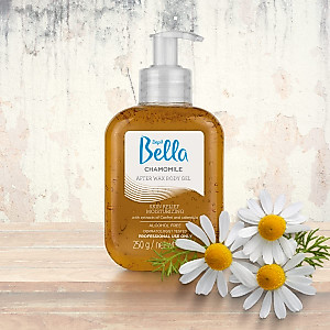 DEPIL BELLA Post Waxing/After Sun Chamomile Body Gel - 250g | Soothing and Nourishing Gel for Sensitive Skin
