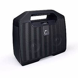 G-Project G-Boom Wireless Bluetooth Boombox, Rugged Outdoor Speaker, Portable Speaker with Rechargeable Battery, Worksite Radio, Loud Powerful Bass (G-Boom 2.0)