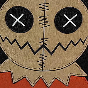 Things2Die4 Vinyl Spooky Scarecrow Doll Novelty Backpack Goth Purse Bag Halloween Fashion