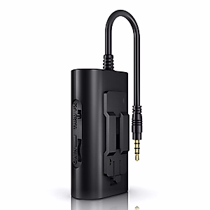 IK Multimedia iRig 2 portable guitar audio interface, lightweight audio adapter for iPhone and iPad with instrument input and headphone/amplfiier outs