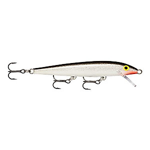 Rapala Original Floater 18 Fishing lure, 7-Inch, Silver