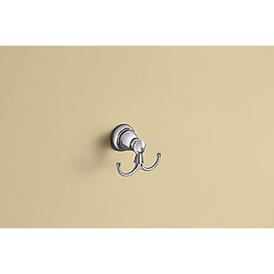 Moen, Chrome Y2603CH Banbury Double Robe Hook, Size