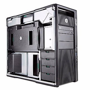 HP Z820 Workstation 2X E5-2640 Six Core 2.5Ghz 64GB 500GB K2000 (Renewed)