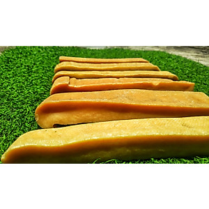 Dogscape chew-Himalayan Yak Chew, 11 oz (3 - Large Bars),100% Natural Vegetarian Yak Cheese Dental Bar, Protein & Calcium Rich Treat