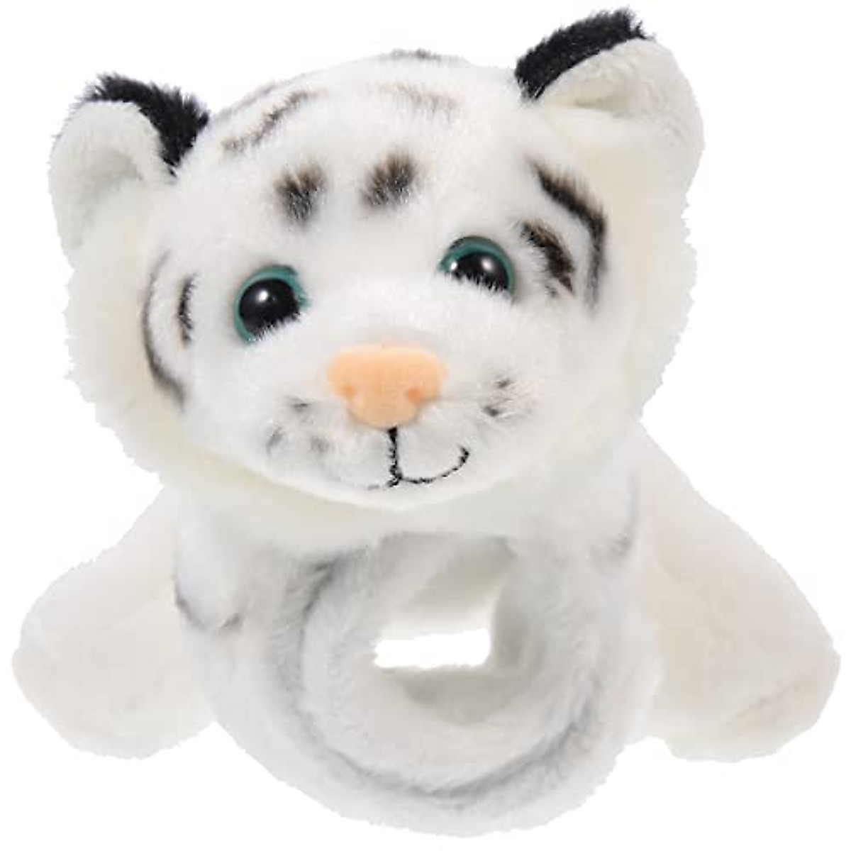 Gadpiparty Animals Slap Bracelet Plush Toys Tiger Slap Band Stuffed Animals Slap Toy Tiger Wristband Interactive Toy Figures for Kids Birthday Party Favors