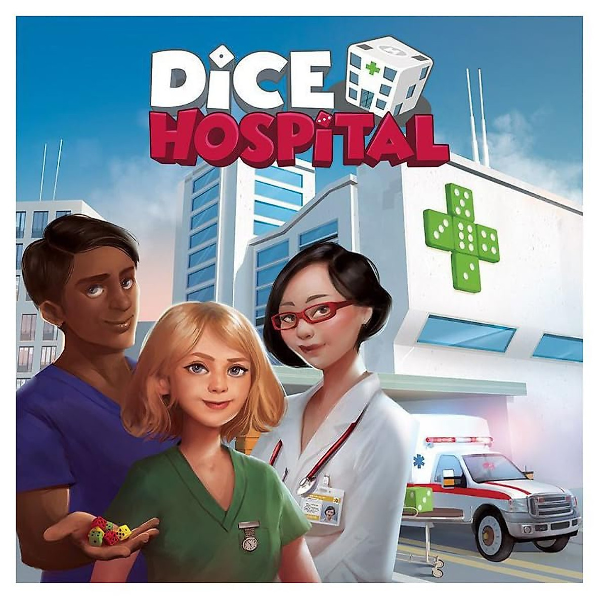 Alley Cat Games Dice Hospital, Mixed Colours