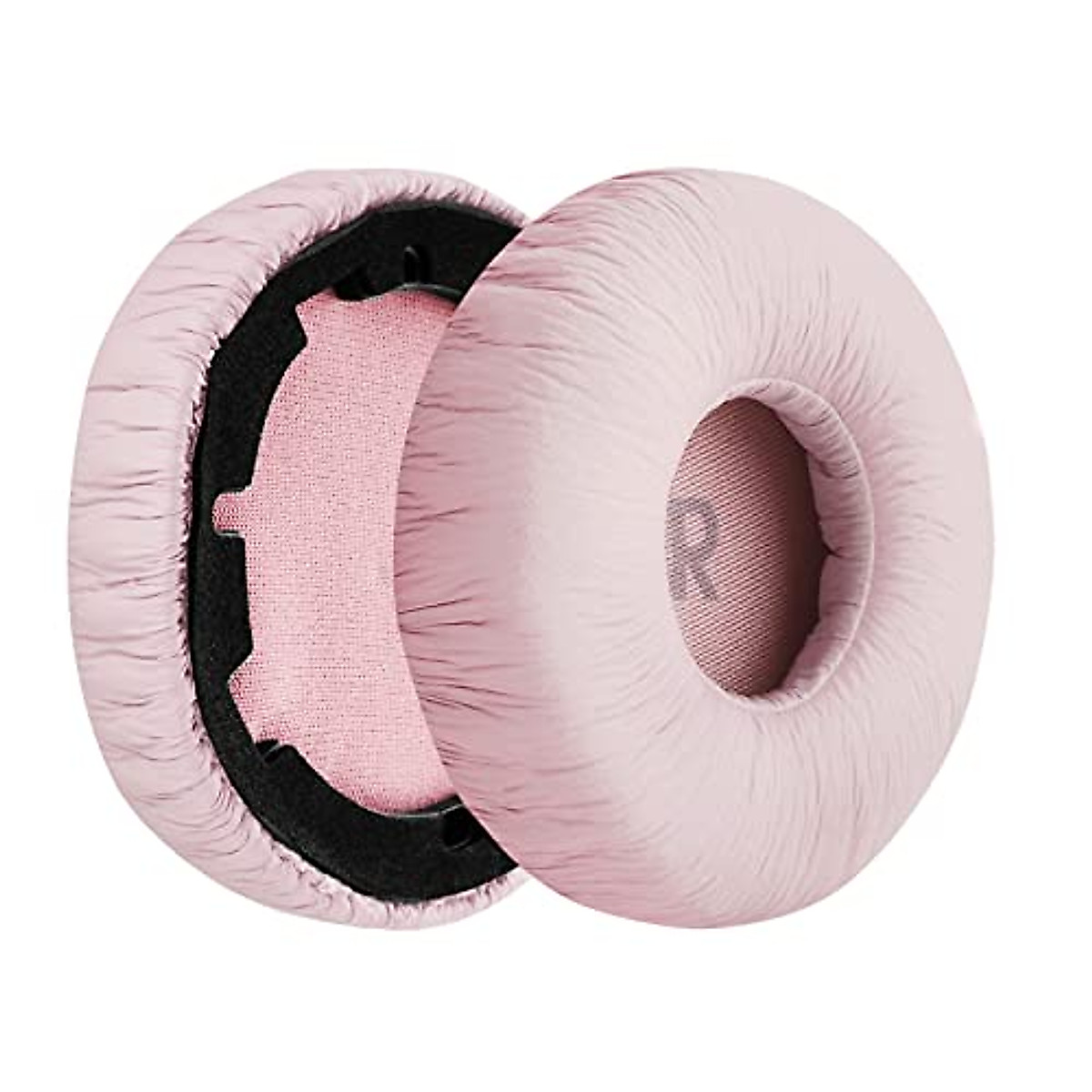 Geekria NOVA Leatherette Replacement Ear Pads for JBL T600BTNC, Tune 600BTNC Headphones Ear Cushions, Headset Earpads, Ear Cups Cover Repair Parts (Pink)