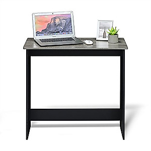 FURINNO Simplistic Study Table, French Oak Grey