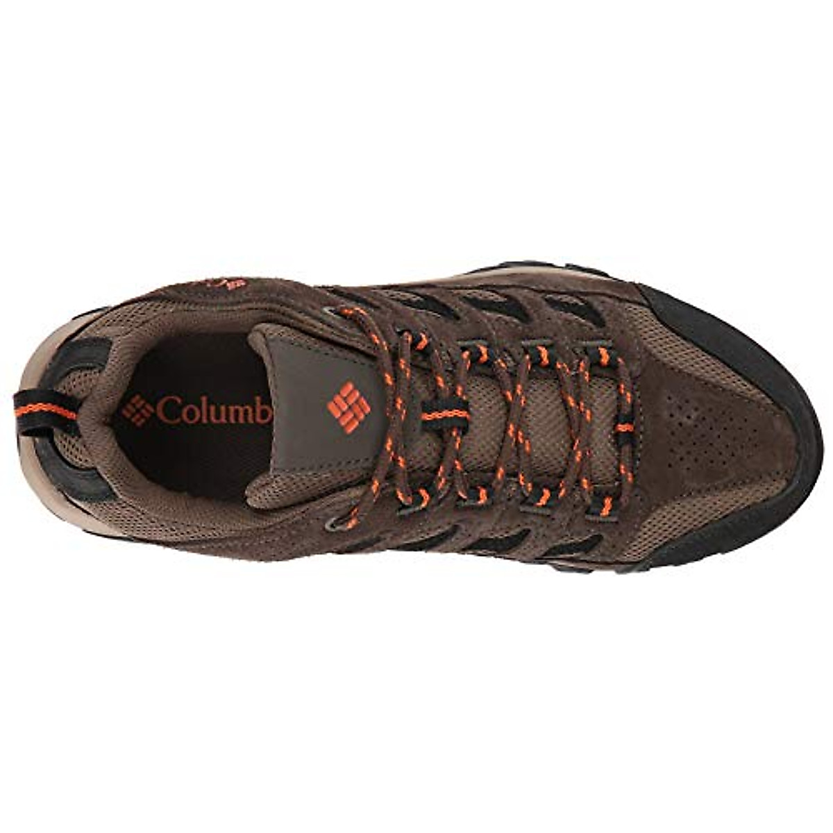 Columbia Mens Crestwood Hiking Shoe Breathable, High-Traction Grip, Camo Brown, Heatwave, 12 US