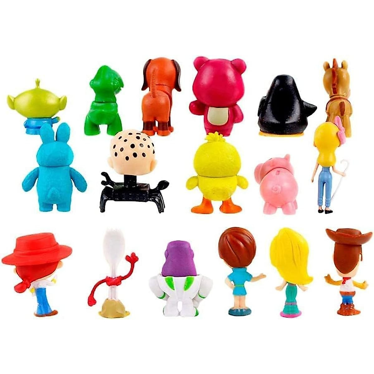 17 PCS Mini Figurines Set-Lovely Action Figures for Birthday Party Decoration, Cupcake Toppers