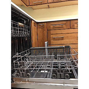 UPGRADED W10195416 (Packs of 4), Resistant to Rust Dishwasher Wheels Lower Rack for Kitchenaid Whirlpool Maytag Kenmore. Dishwasher Rack Parts W10195420 AP5983730 W10579095A Replacement Wheels