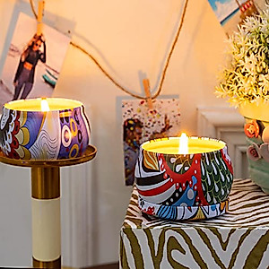 Set of 12 4.4OZ Scented Candles Bulk, Strong Aromatherapy Soy Candle for Home, Romantic Decorations Gifts for Women on Christmas, Holiday, Birthday or Anniversary