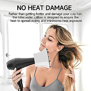 2023 Upgrad Universal Diffuser Hair Dryer Attachment, Hair Dryer Diffuser,Diffuser Attachment for Hair Dryer
