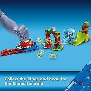 LEGO Sonic The Hedgehog Sonic’s Speed Sphere Challenge 76990 Building Toy Set, Sonic Playset with Speed Sphere Launcher and 3 Sonic Figures, Fun Birthday Gift for Young Fans Ages 6 and Up