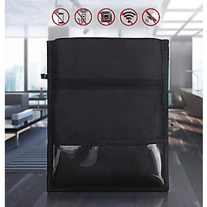 Amradield Faraday Bag Tablet Sleeve for iPad and Phones - Device Shielding for Law Enforcement, Military, Executive Privacy, Travel & Data Security, Anti-Hacking & Anti-Tracking Assurance